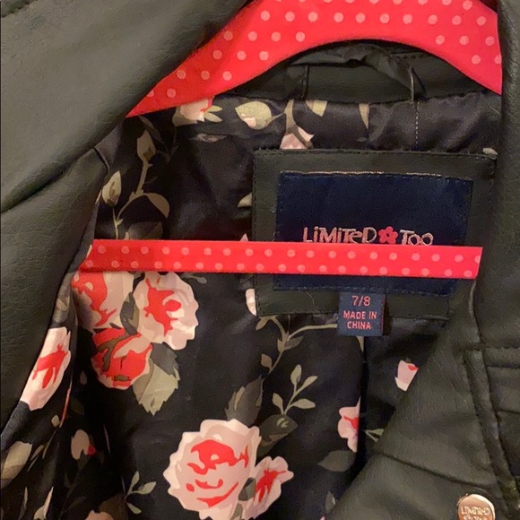 Limited Too | Jackets & Coats | Girls Faux Leather Jacket | Poshmark